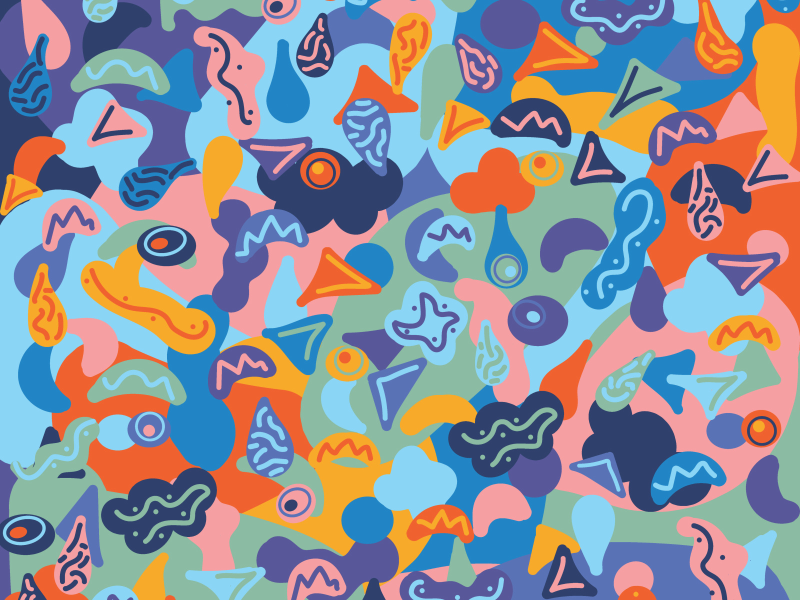 Pattern for portfolio by Danielle Ryce on Dribbble