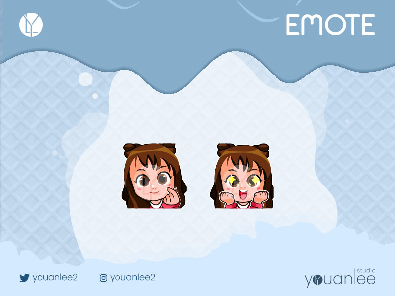 CUTE EMOTE by youanlee on Dribbble