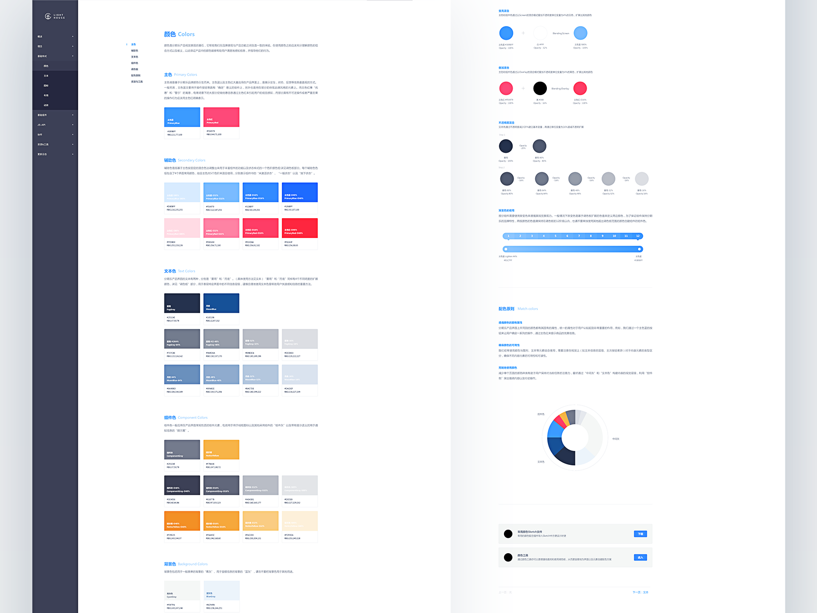 Design System-Color by DowneyChow on Dribbble