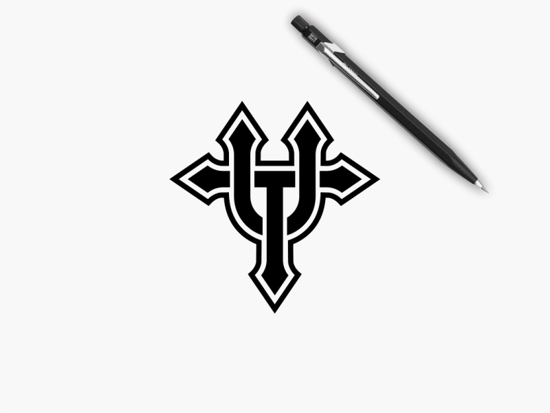 UT monogram logo by dimasu_design23 on Dribbble