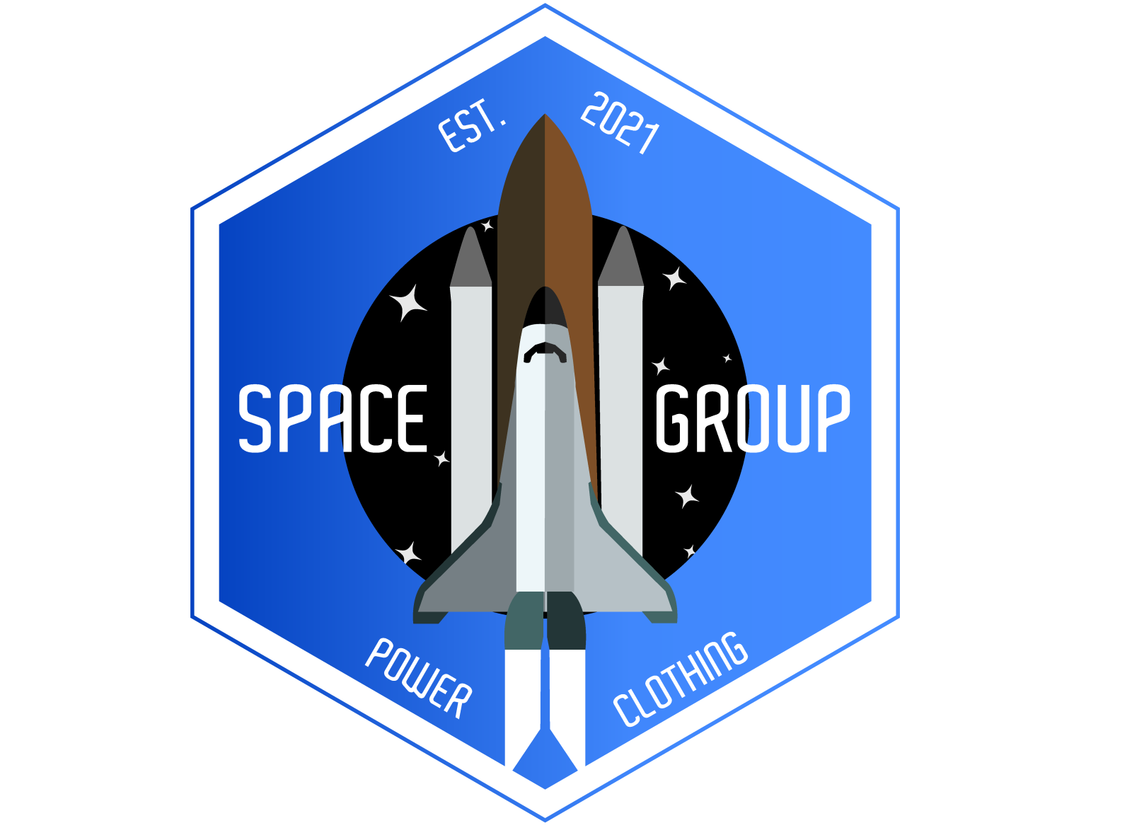 Space Badge Logo Vector by Nanda Gopal on Dribbble