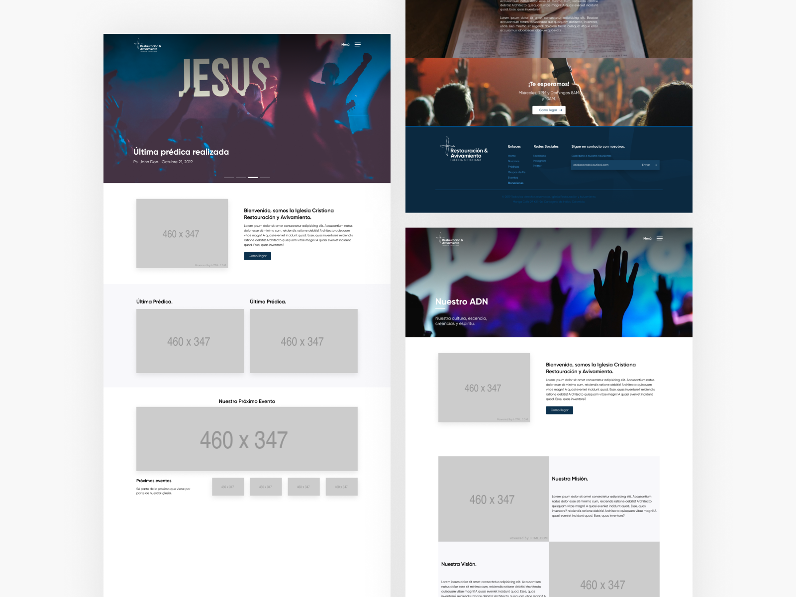 Wireframes Exploration by Erick Acevedo on Dribbble