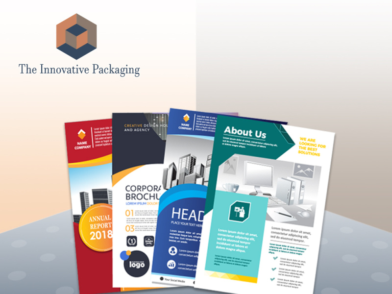 Custom Printed Brochures by The Innovative Packaging on Dribbble Custom Printed Brochures by The Innovative Packaging on Dribbble