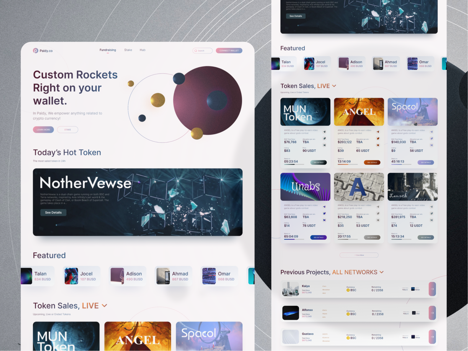 Paidy - LaunchPad Website Landing Page | Completion by Sepehr Babaei on ...
