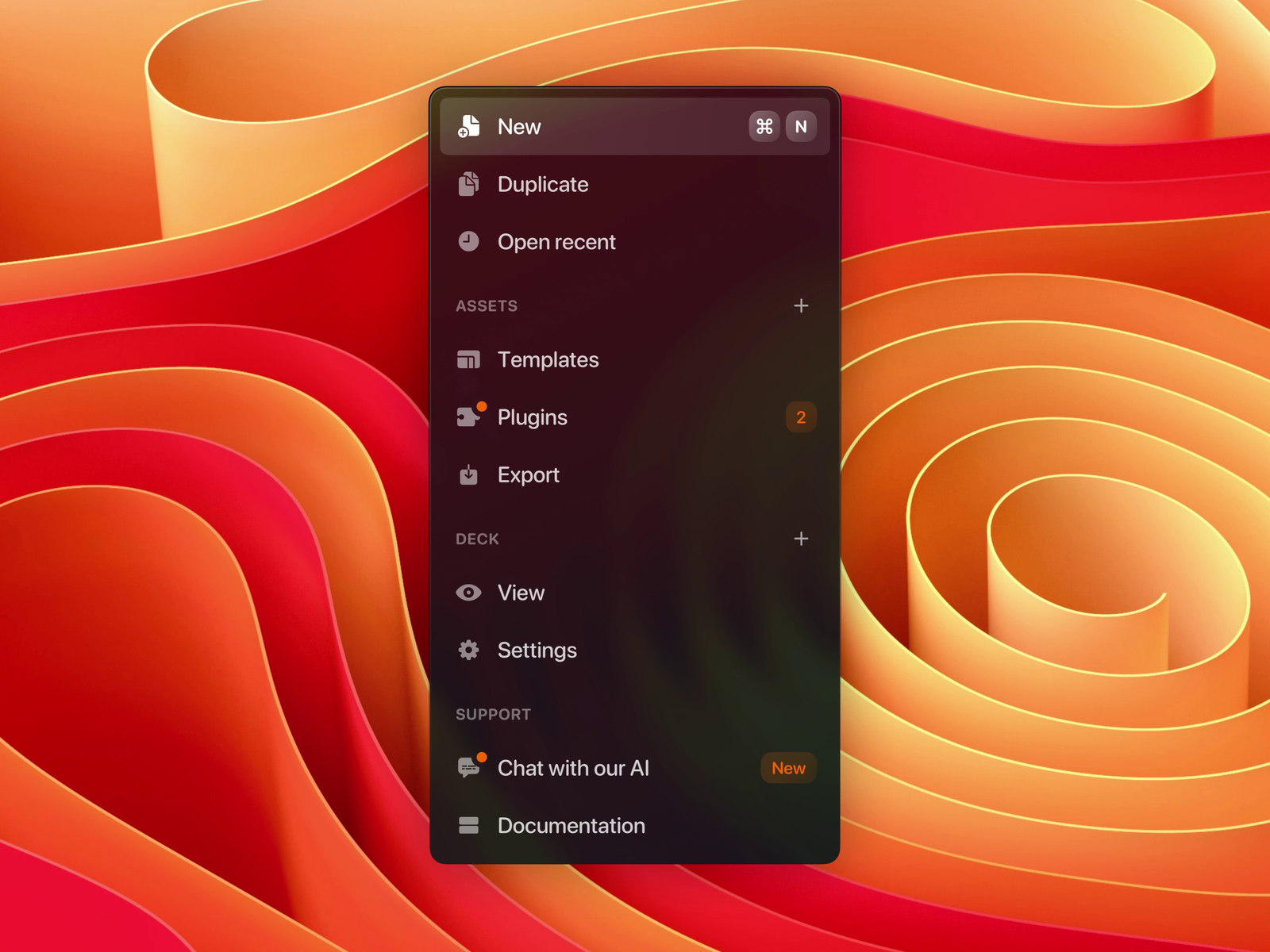 Dropdown navigation by Nicolaj Reck on Dribbble