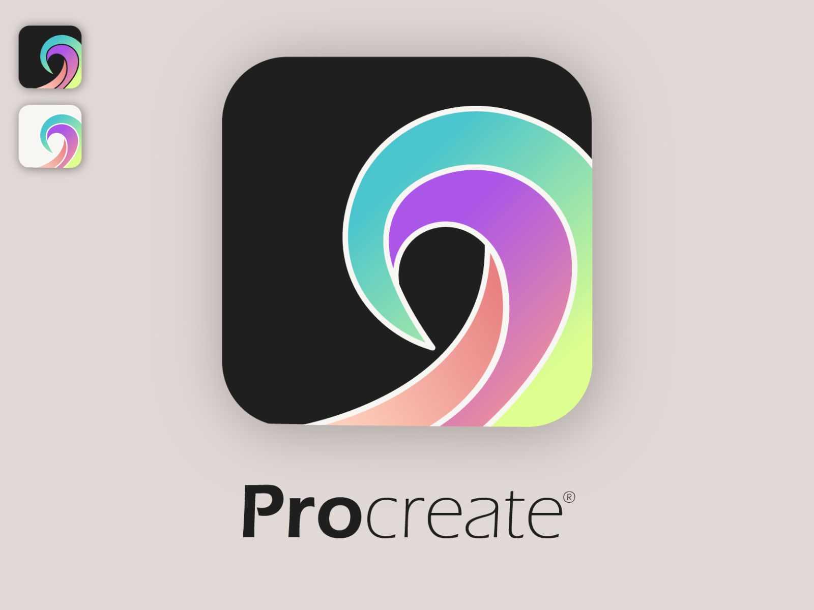 Procreate Logo Recreation by Aisha Hassan on Dribbble