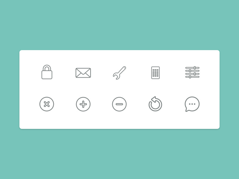 Math App Icon Sheet by Greg Hansen for Jakt on Dribbble