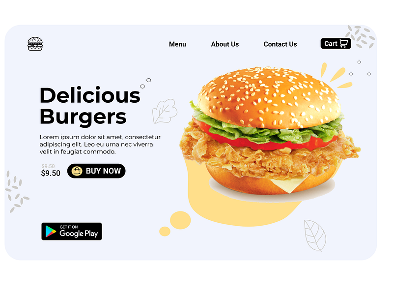 Burger Website designs, themes, templates and downloadable graphic ...