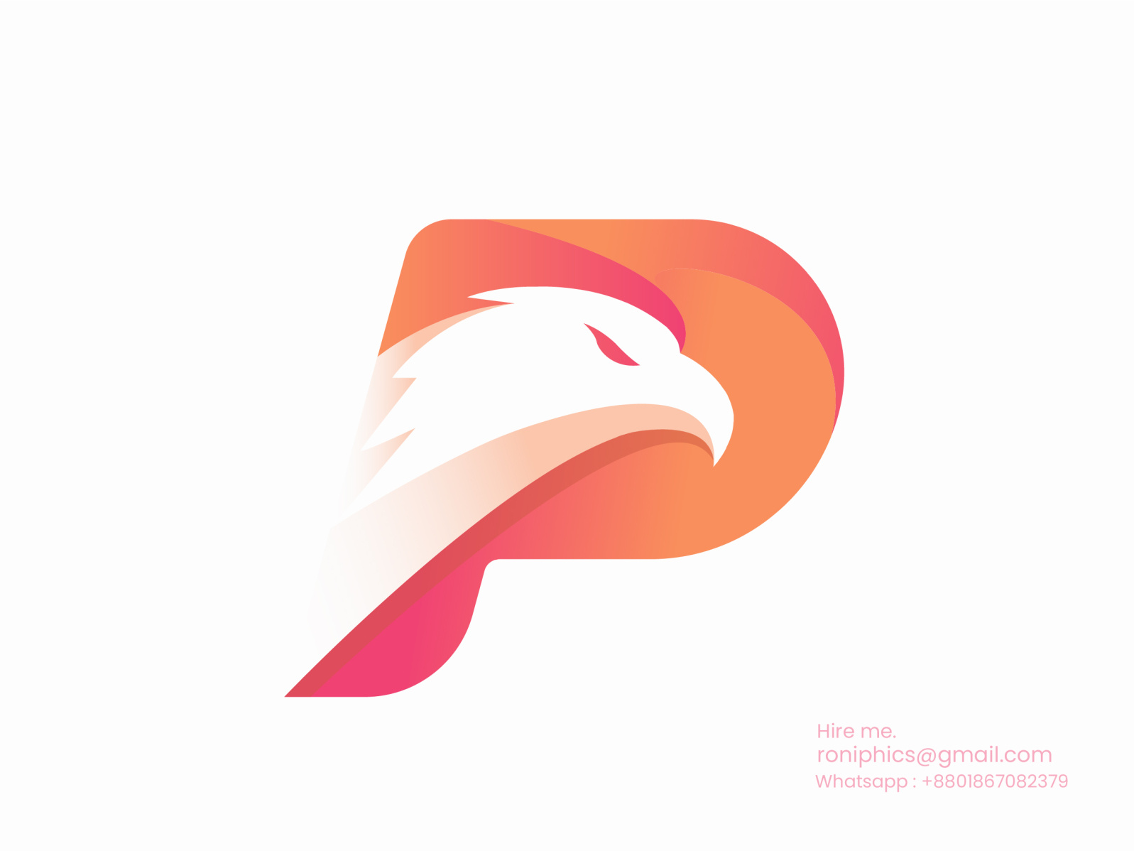 P phoenix Logo Design by Roniphics on Dribbble