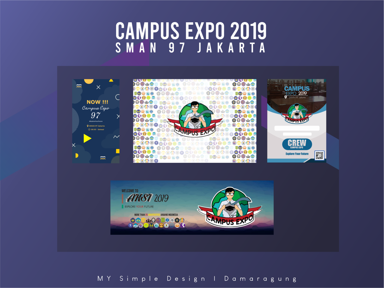 Designer Campus Expo 2019 by Damar Agung on Dribbble