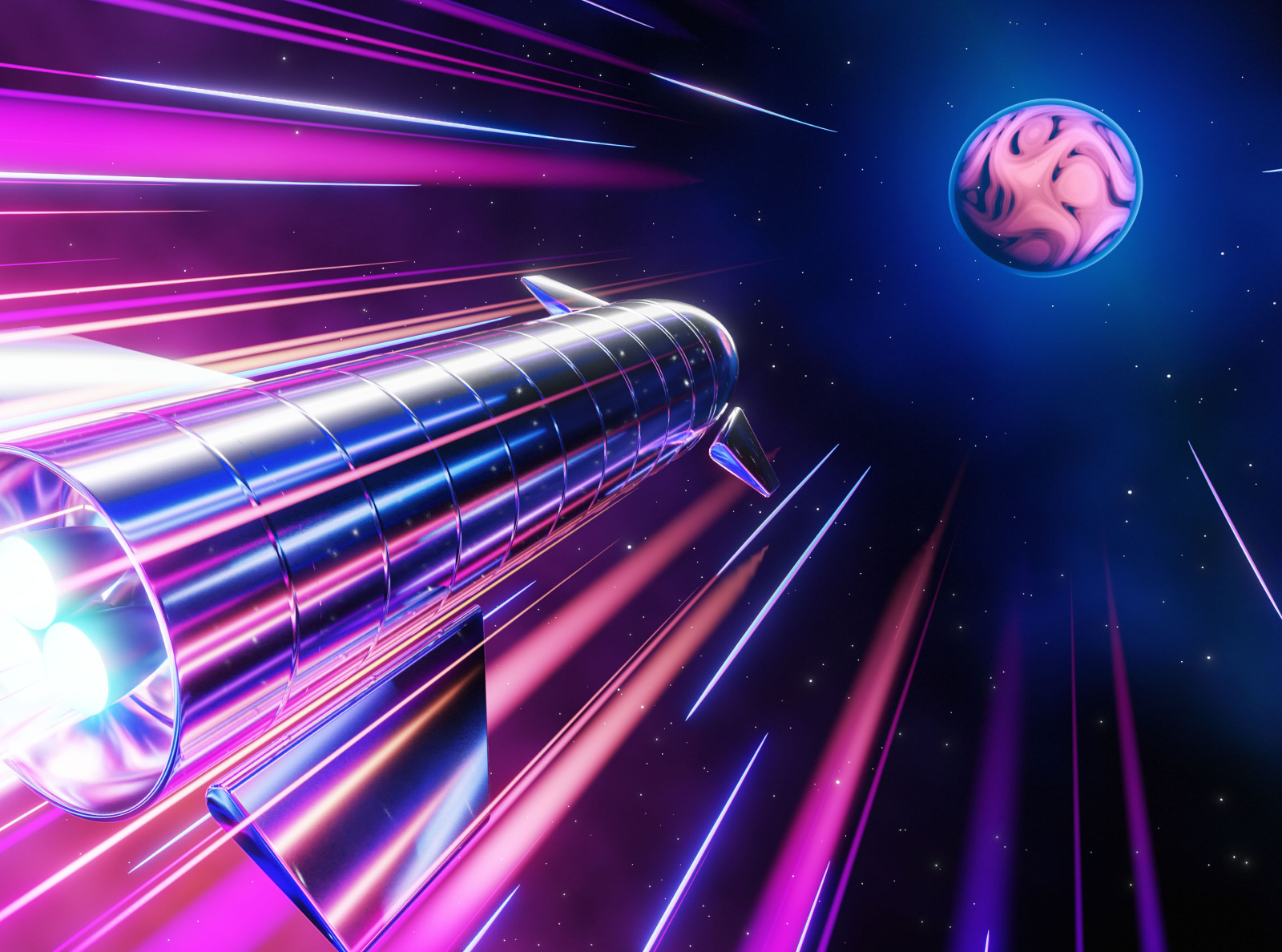 Beyond the stars | Illustration by mickael verbeke on Dribbble