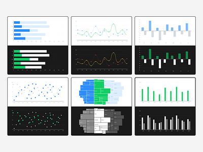 Frames 2 - Data charts and graphics 📊 by Bunin Dmitriy on Dribbble
