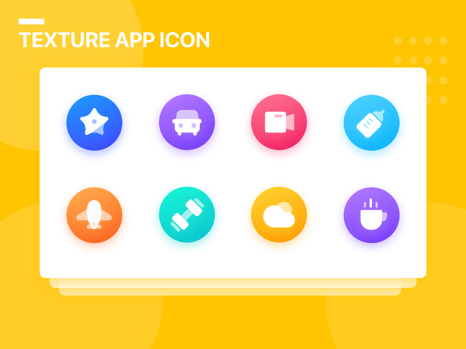 Texture App Icon by DylanMoran for UIGREAT Studio on Dribbble