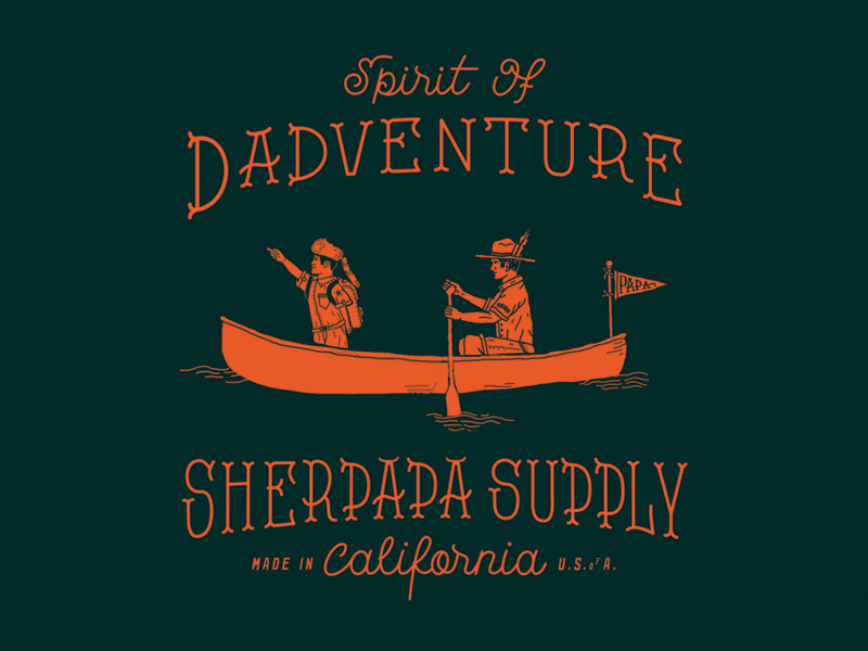 Sherppapa Supply Company Illustration by Zachary Kiernan on Dribbble