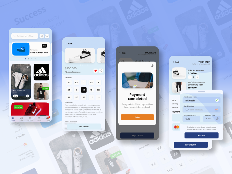E-commerce concept by Alexander Molano Moreno on Dribbble
