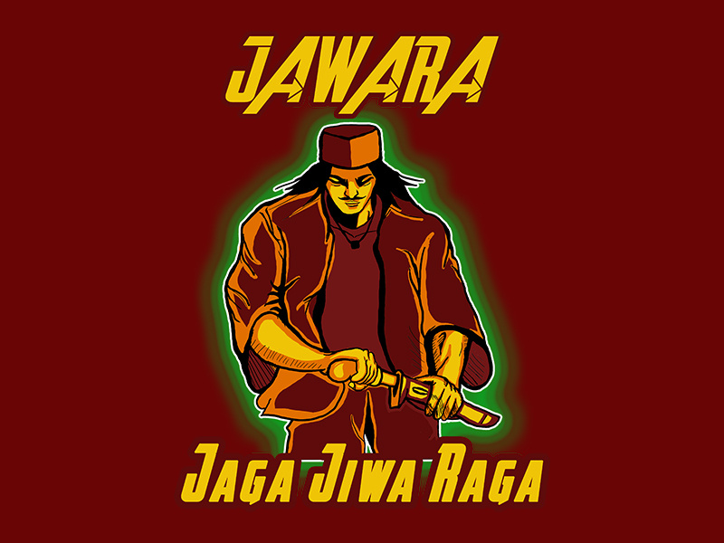 "JAWARA" T-SHIRT DESIGN by Syaban Amirulloh Zain on Dribbble