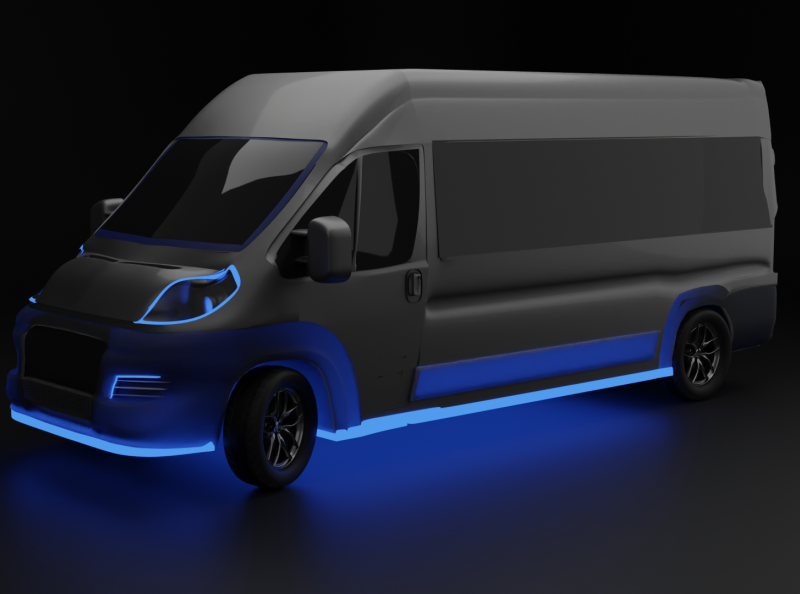 A model mini bus by Esomchi Nwabugwu on Dribbble