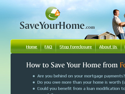 Save Your Home by Andy Cquence on Dribbble