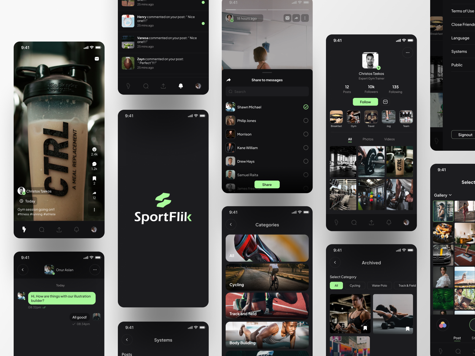 Sports — App design by Hamza on Dribbble