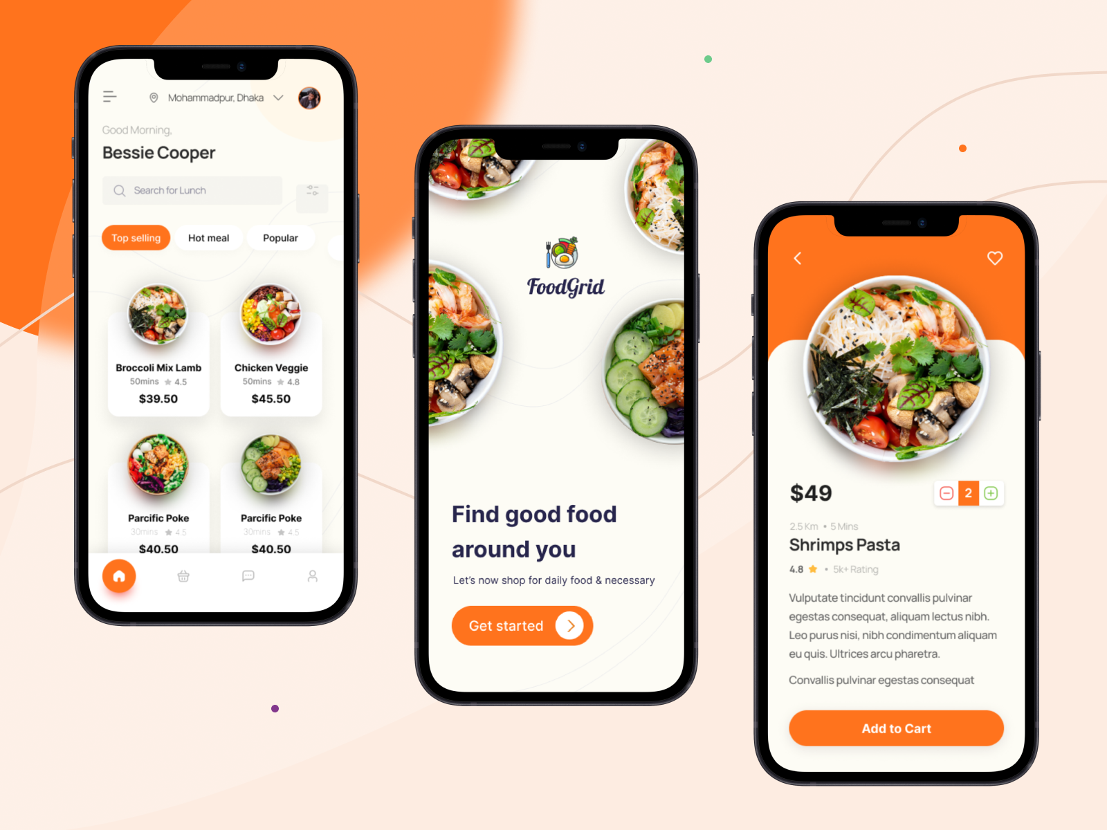 Food App Design by Hexalitics Technology on Dribbble