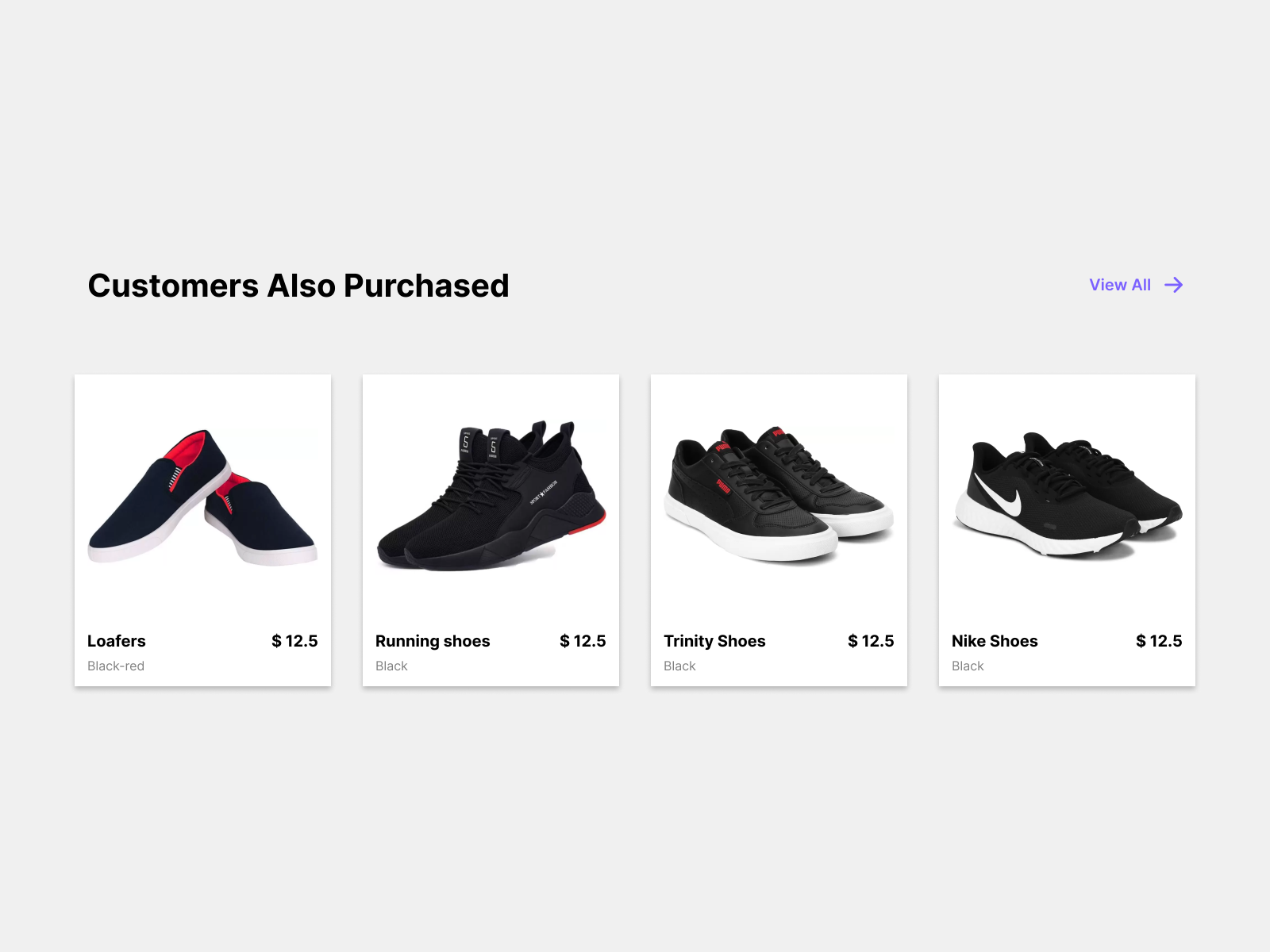 Daily UI Design Challenge 19/100 – Product list Section by Amarnath ...
