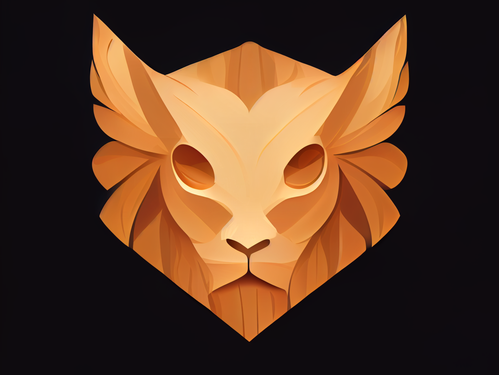 Lion Logo by Atadana Developer on Dribbble
