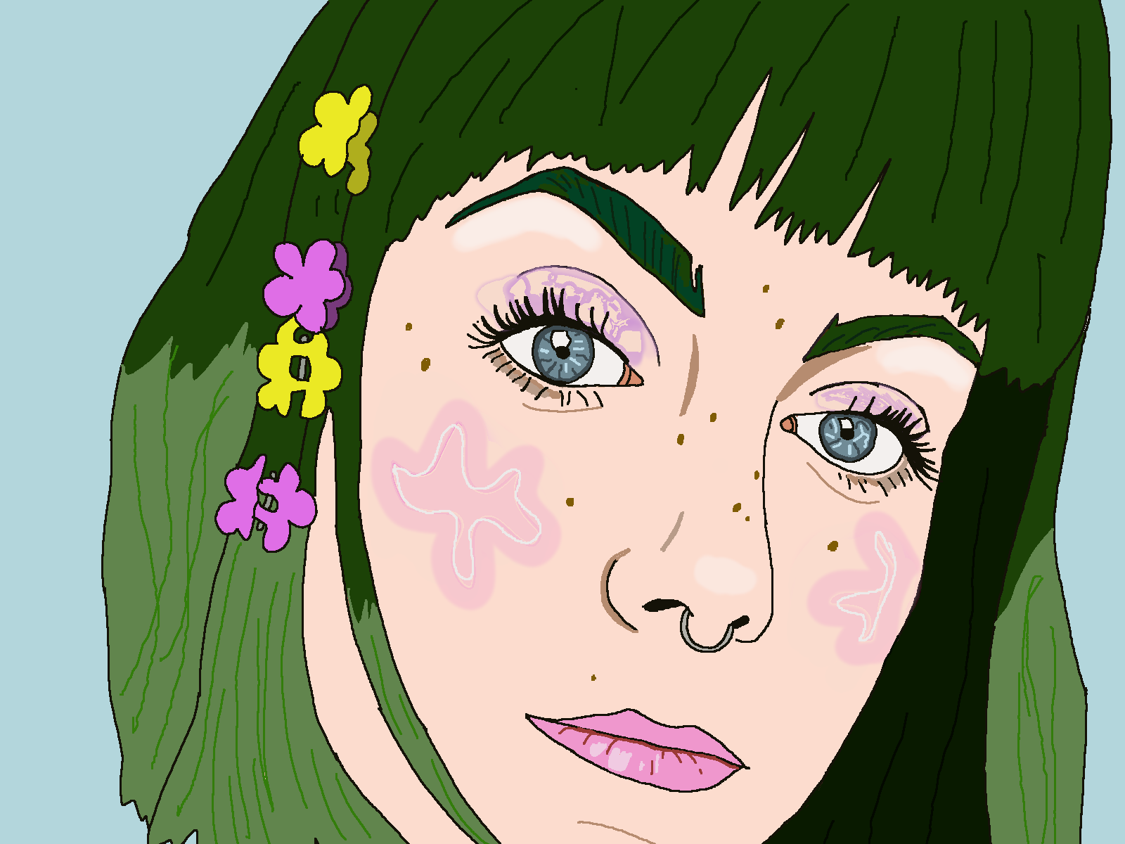 face by Georgia on Dribbble