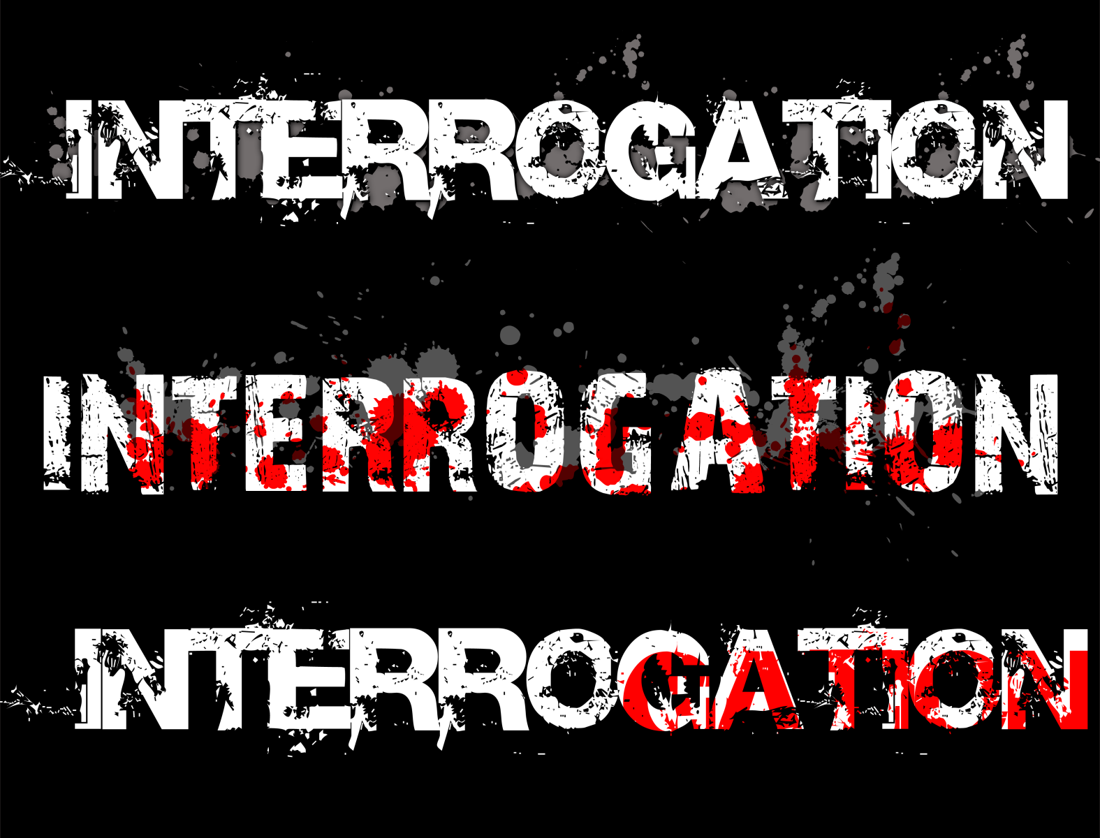 Interrogation Netflix Series Main Title Design by Ashir Ali Khan | Dribbble