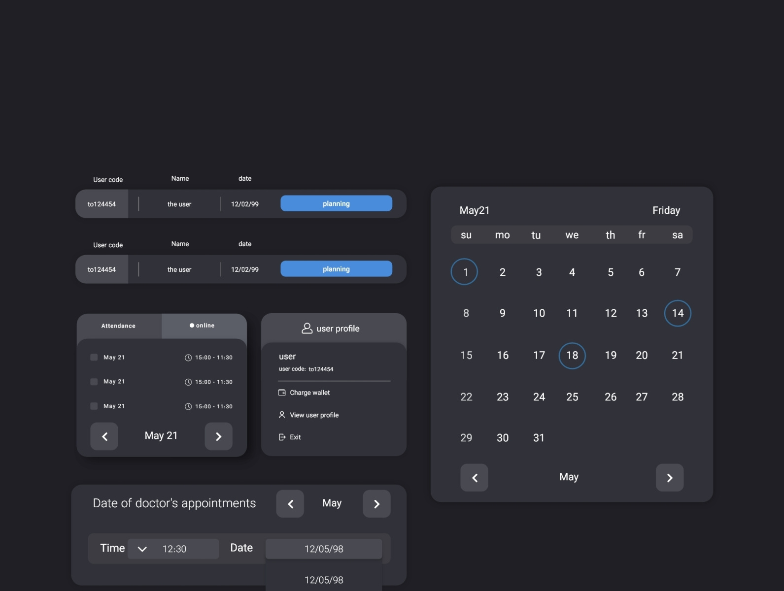 UI kit - design system by Elaya on Dribbble