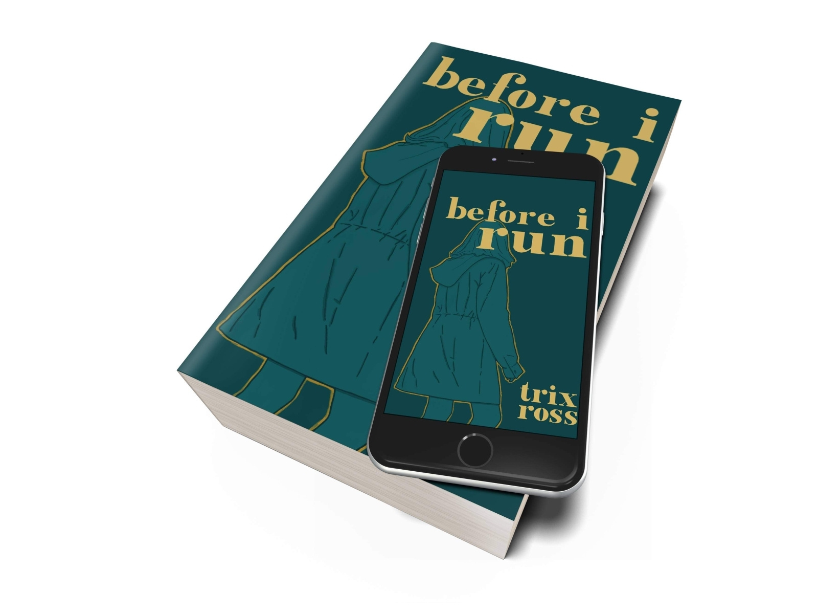 Before I Run Book cover by Jessica Croft on Dribbble