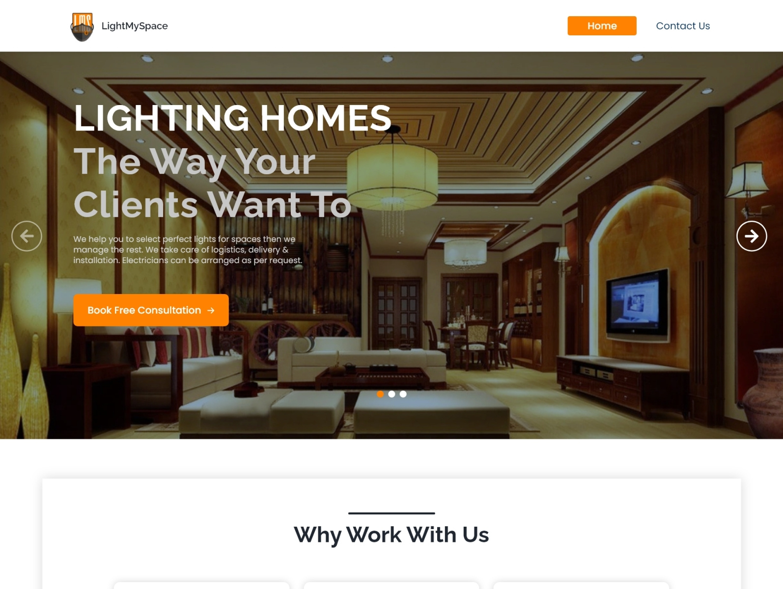 Agricultural Lighting Home Page Design by Bit Code Technologies Limited ...