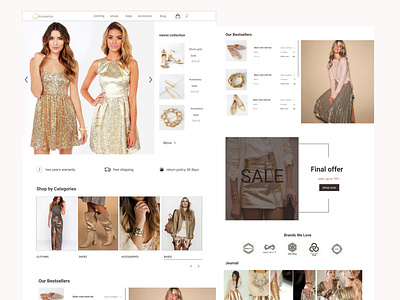 gold style by elham khoshi on Dribbble