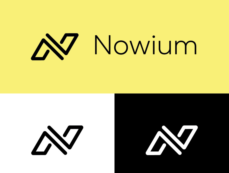 Nowium logo by Kamran Hussen on Dribbble