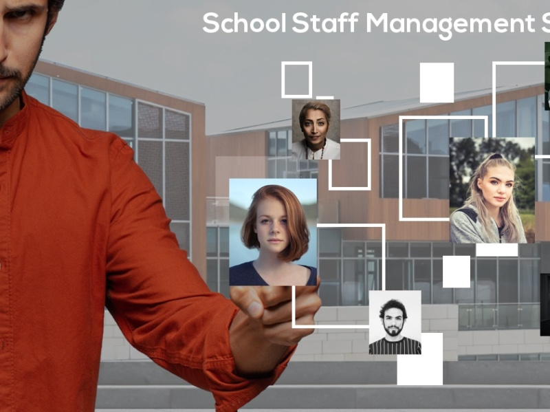School Staff Management System by Prasad on Dribbble