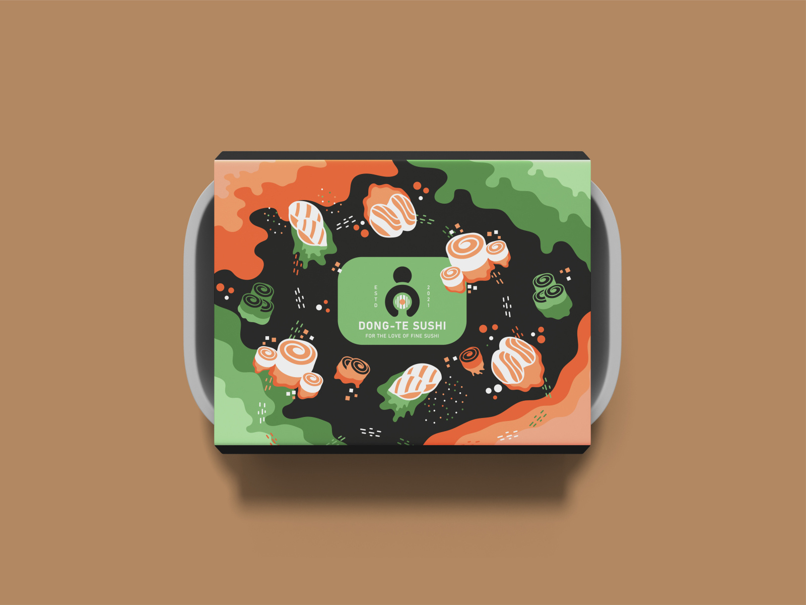 Packaging design for Sushi Restaurant by Adnan_Branding on Dribbble