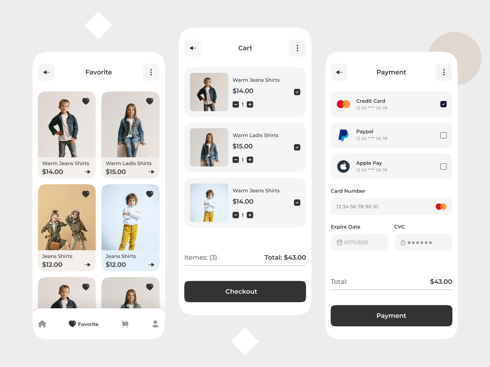 E-commerce Kids Store by Muslim Uddin for Dude Shape on Dribbble