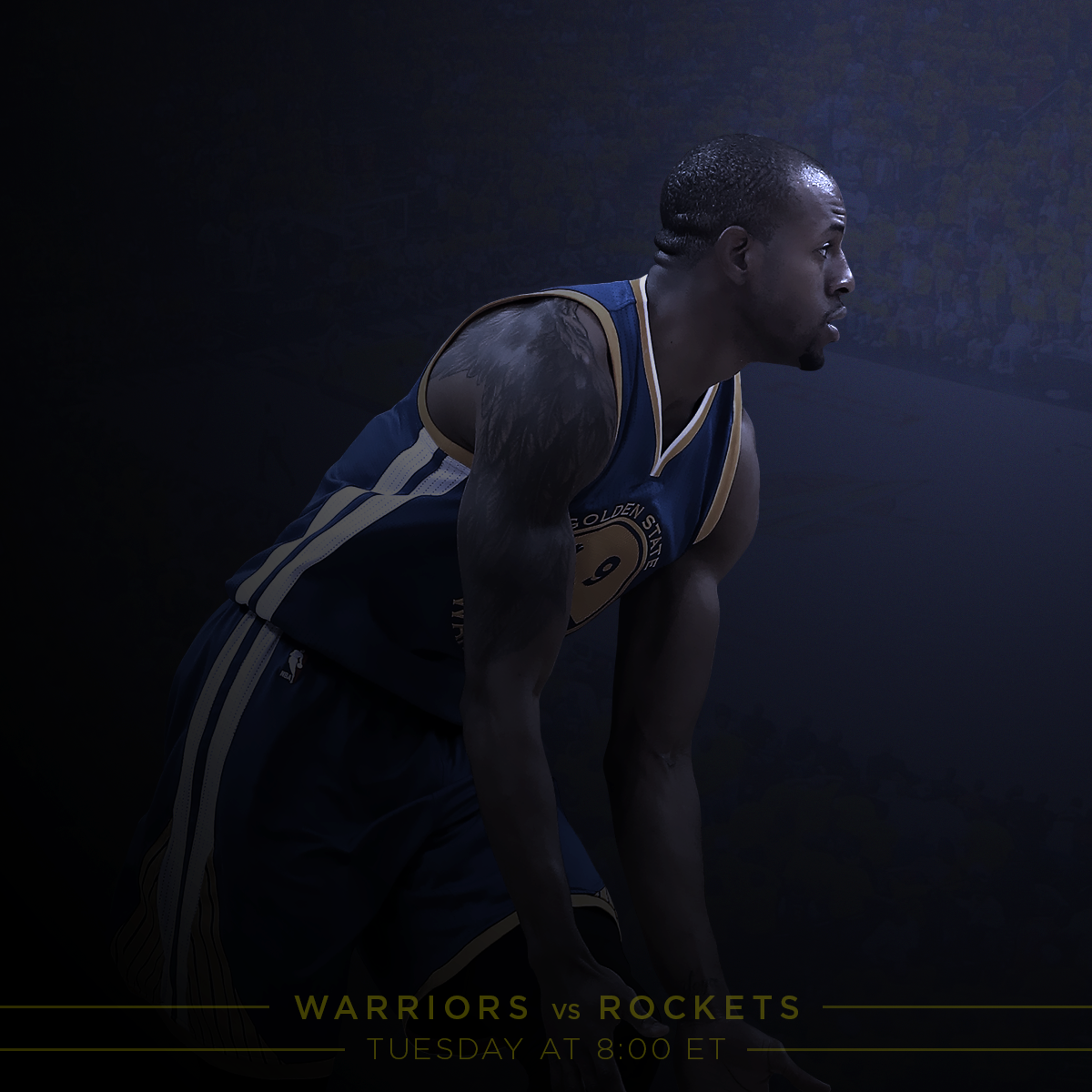 March 28 - Warriors vs Rockets by Tim Hamilton on Dribbble