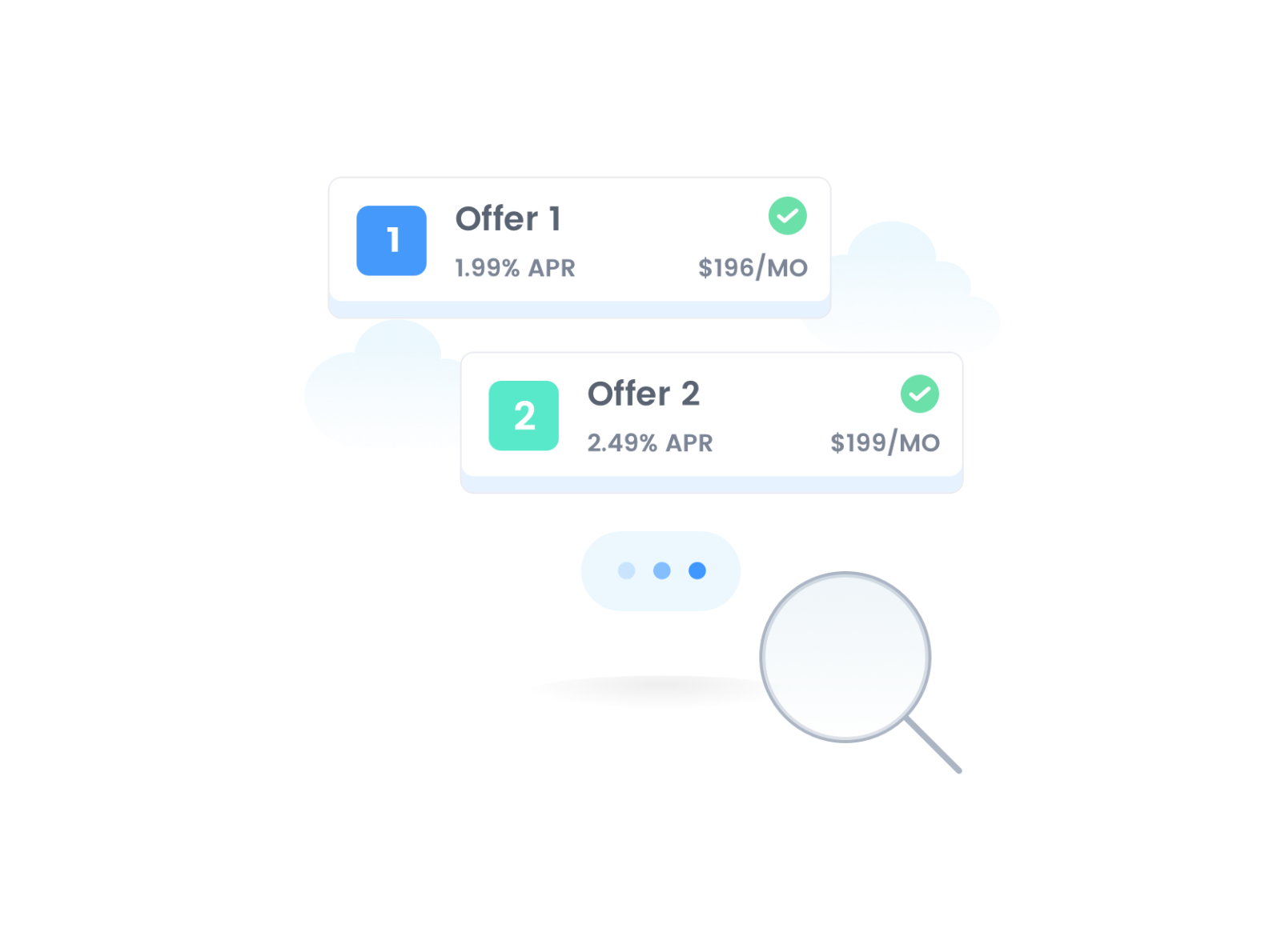 Loading State Graphic by Stephanie Nakamae on Dribbble