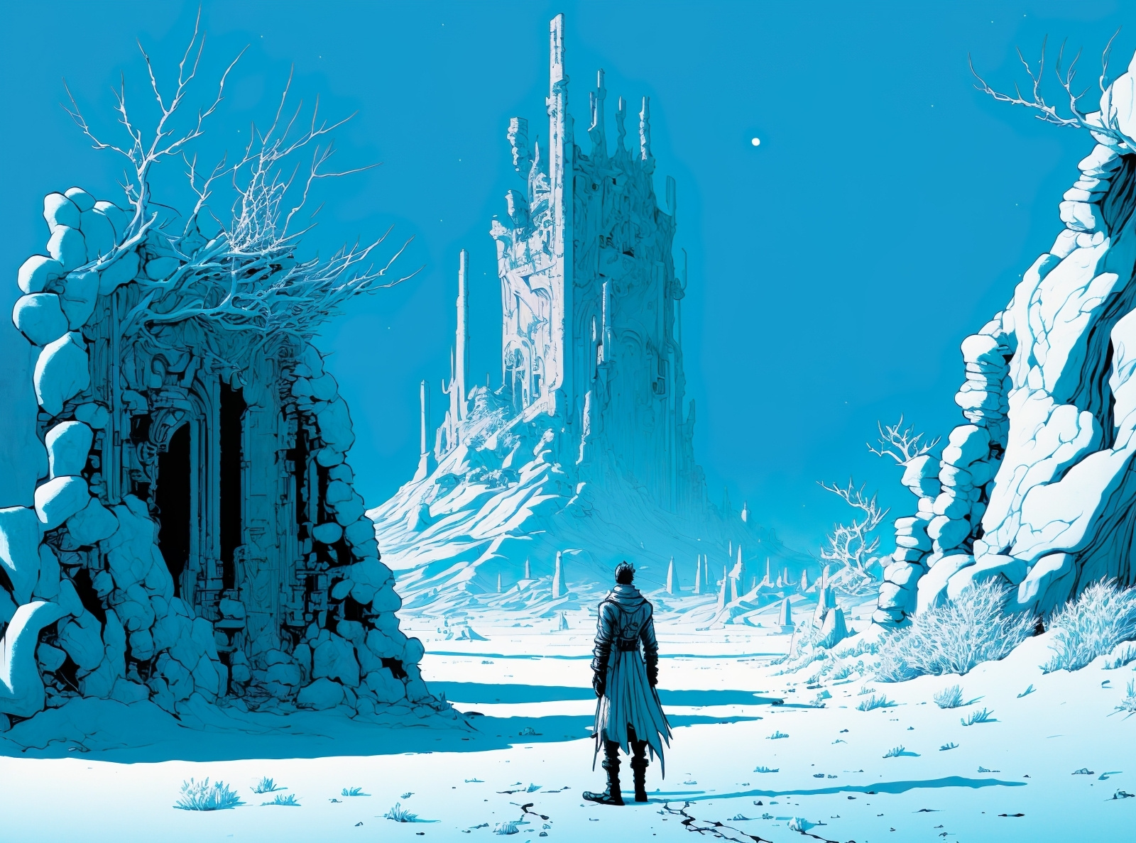 Icy Castle 6 by Julian Haddad on Dribbble