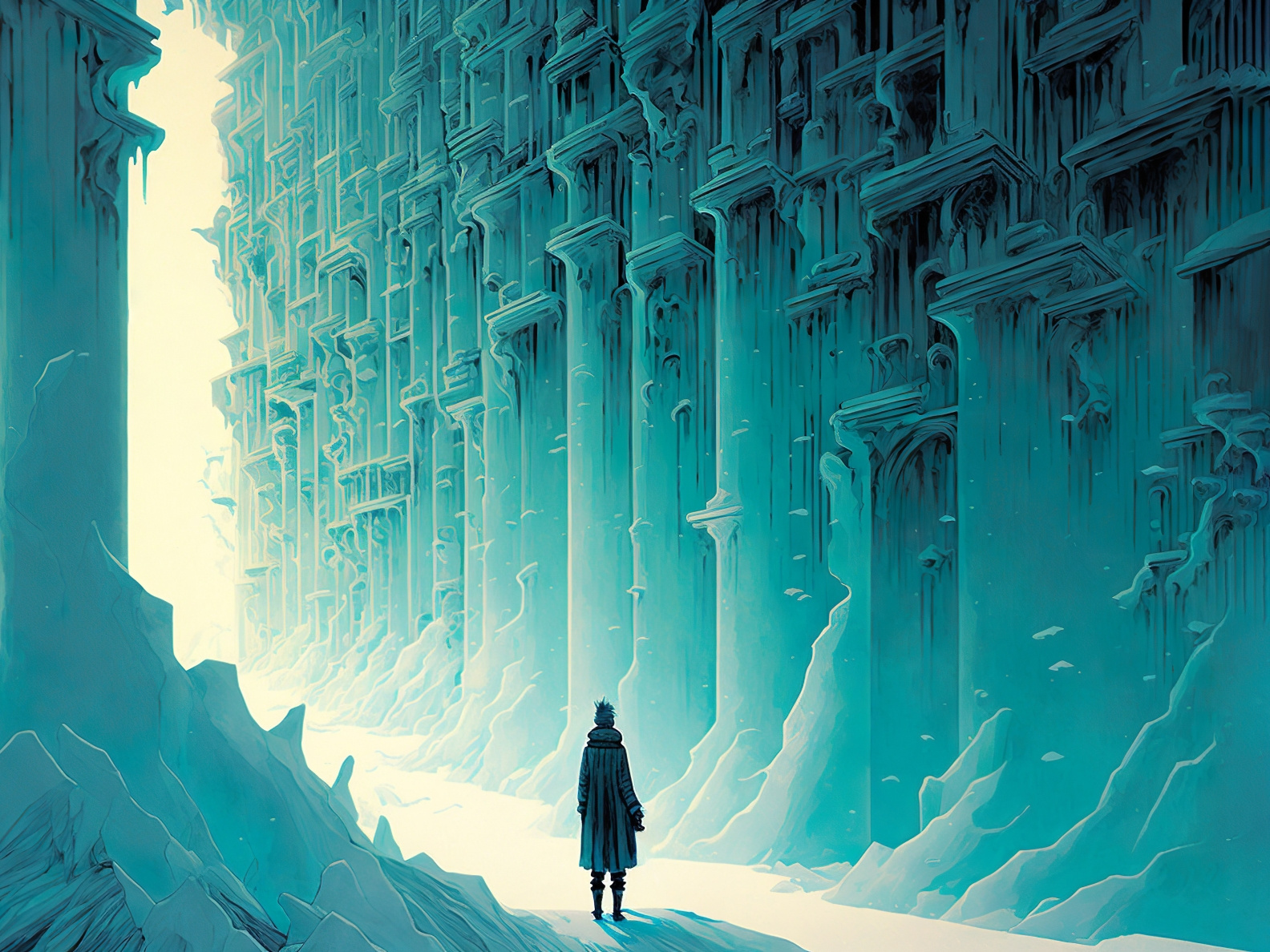 Icy Castle 7 by Julian Haddad on Dribbble