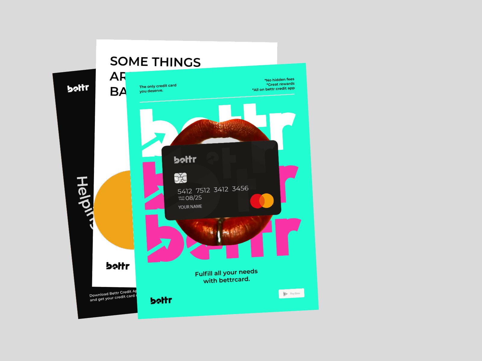 Bettr Posters by Nikhil Kirve on Dribbble