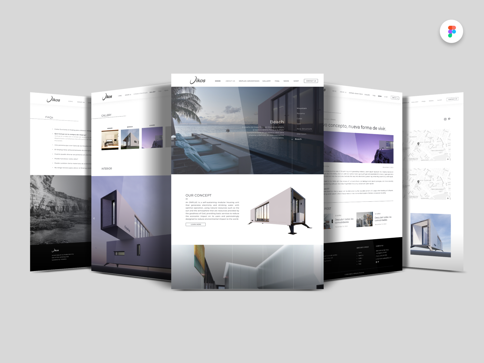 Website Design UI/UX by Lorena Vallina on Dribbble