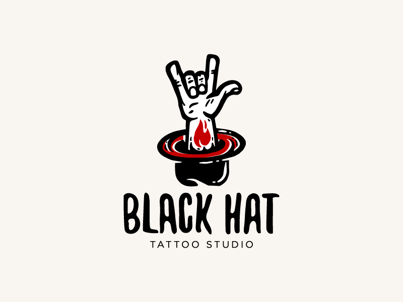 Black hat by Darina Darvin on Dribbble