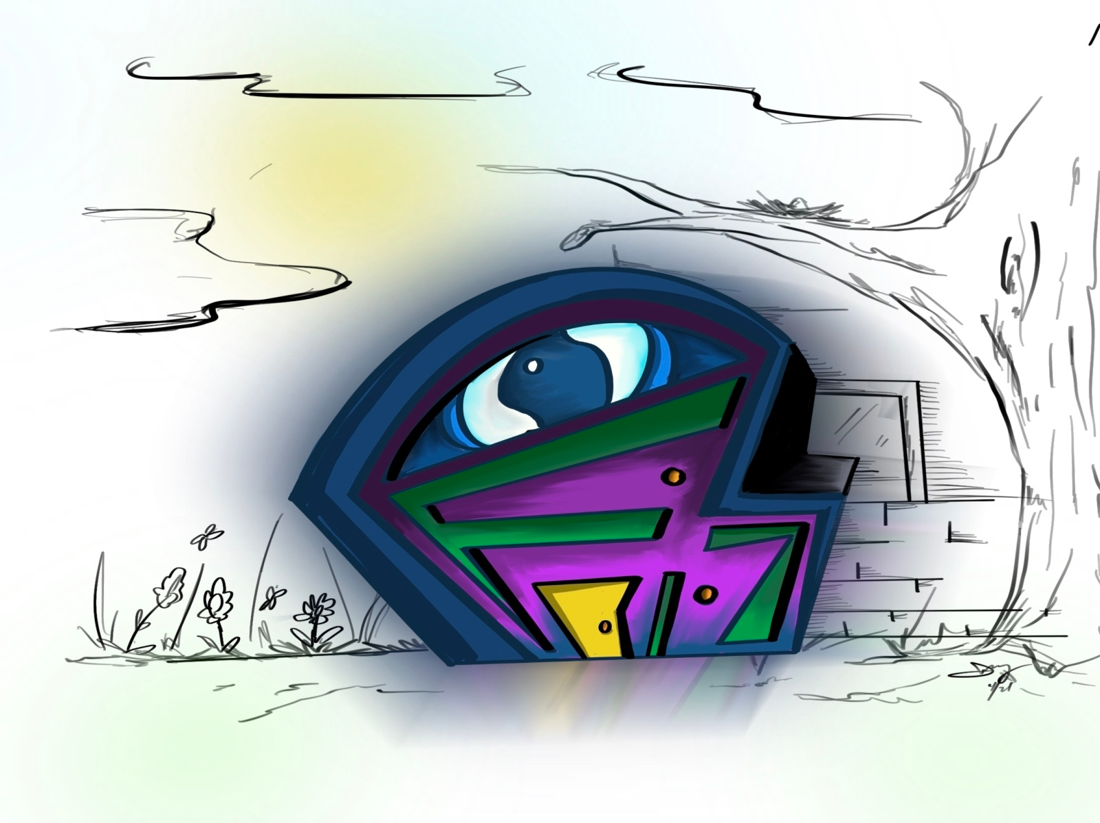 Mythical Door by Donny Yankellow on Dribbble