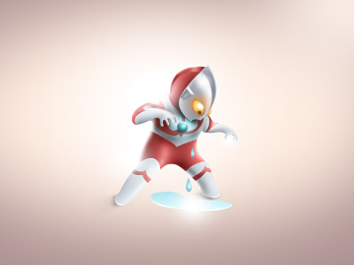 ultraman by 单苏华 on Dribbble