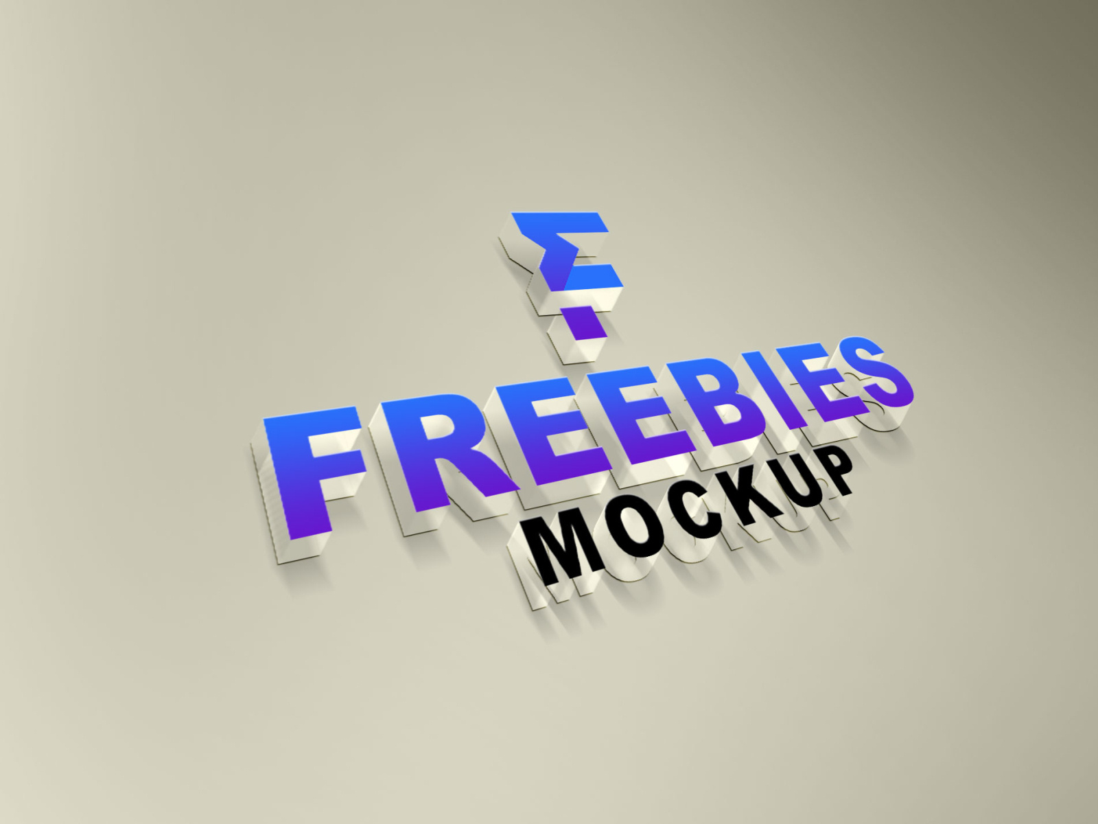 New Transparent 3D Logo Mockup by Neha Sharma on Dribbble