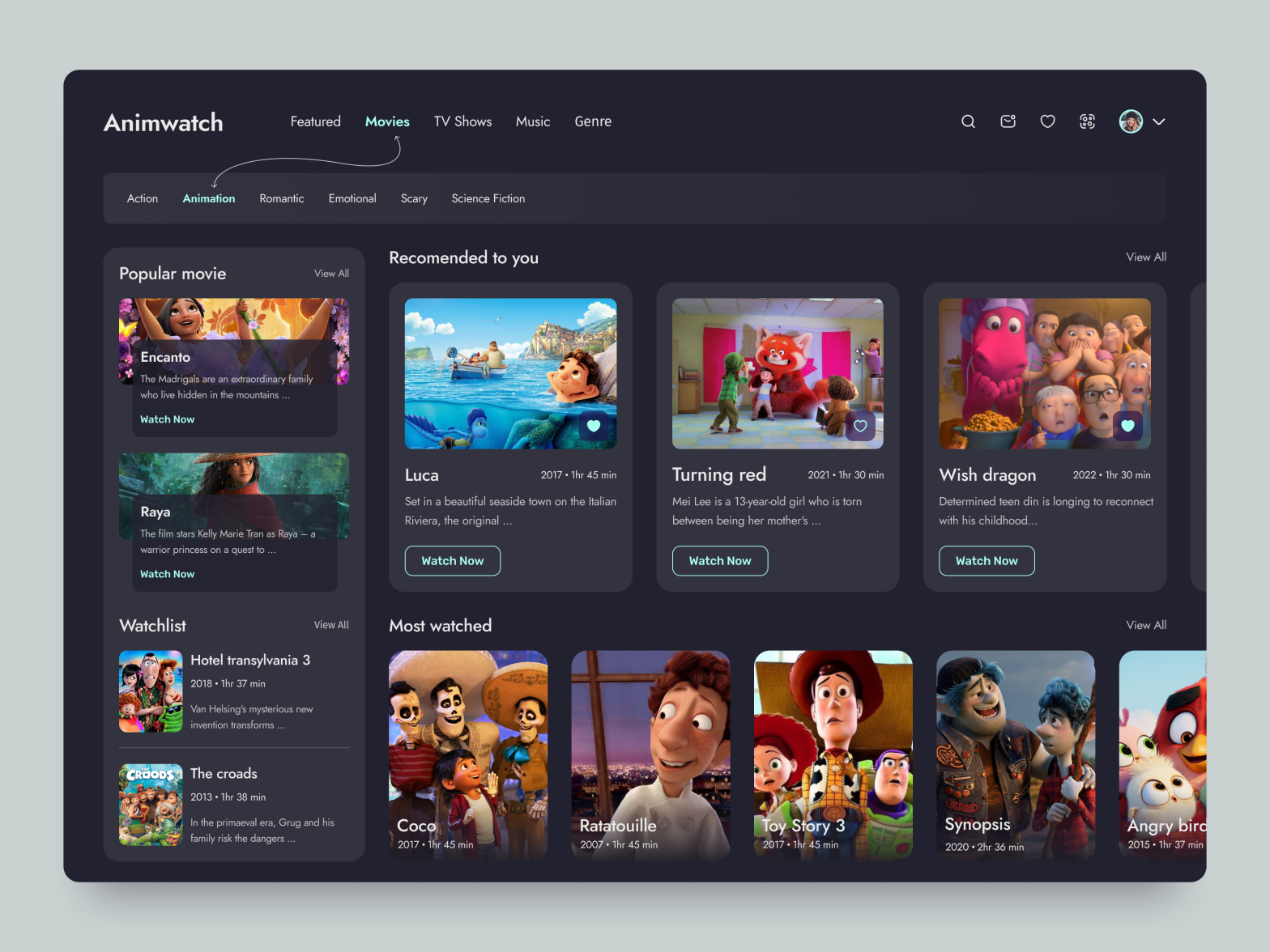 Animation Video Streaming Platform by IndiaNIC Infotech on Dribbble