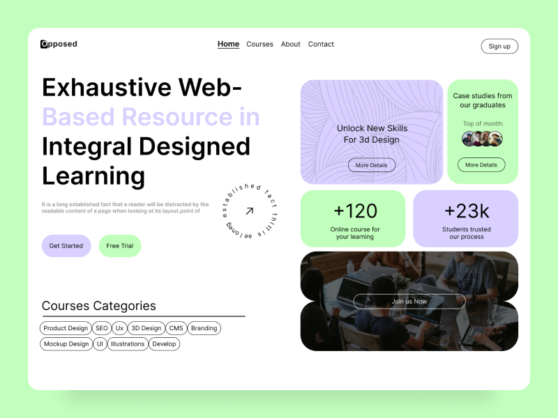 Learning Company by Susmoy das on Dribbble