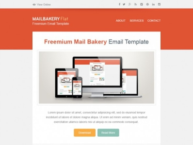 HTML EMAIL TEMPLATE DESIGN by Victor on Dribbble