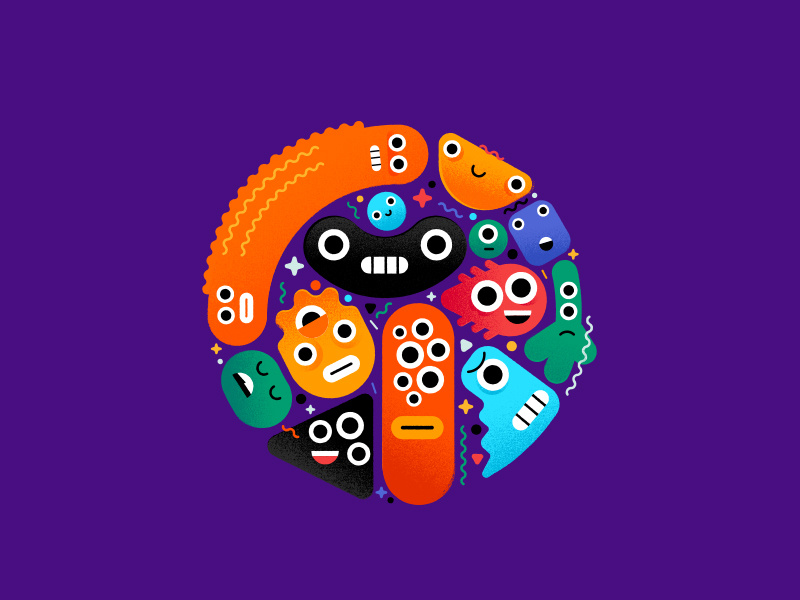 Monsters by Yasir Eryilmaz on Dribbble